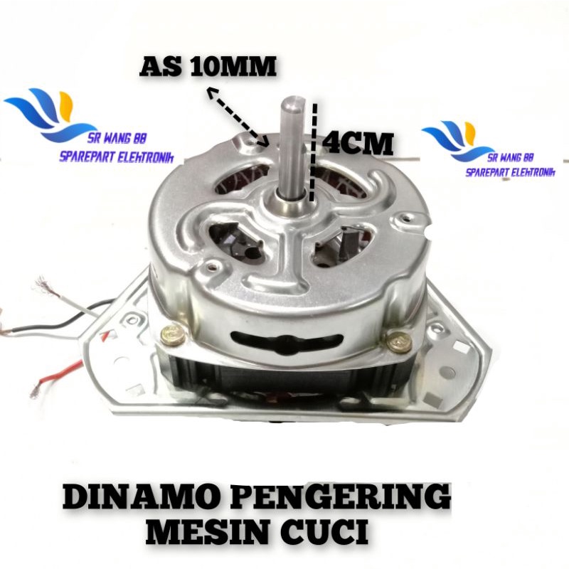 Jual Dinamo pengering mesin cuci | Motor Dinamo spin Sanyo , denpo , Aqua , | Shopee Indonesia