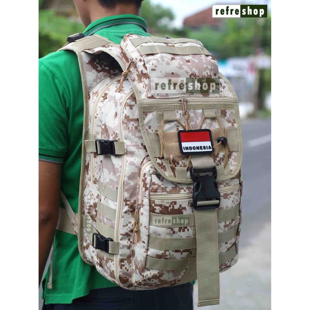 Jual REFRESOP Original PX335 Tas Ransel Army Tactical Backpack | Shopee ...