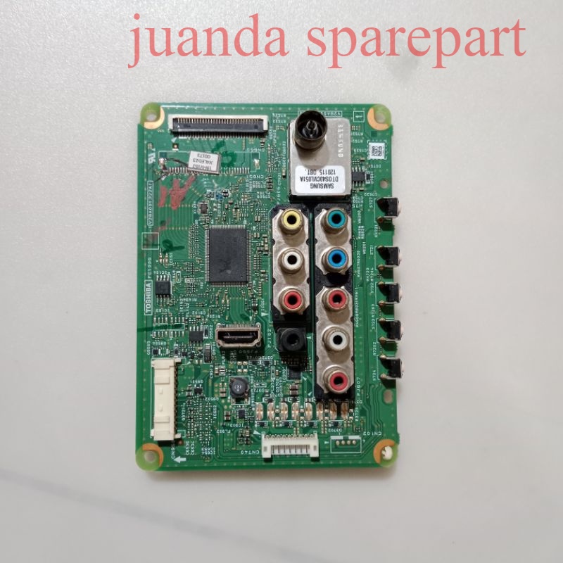 Jual mainboard mb TOSHIBA 19HV15E -19HV15E2 -19HV10E -19HV10E2 modul motherboard mesin tv led ...