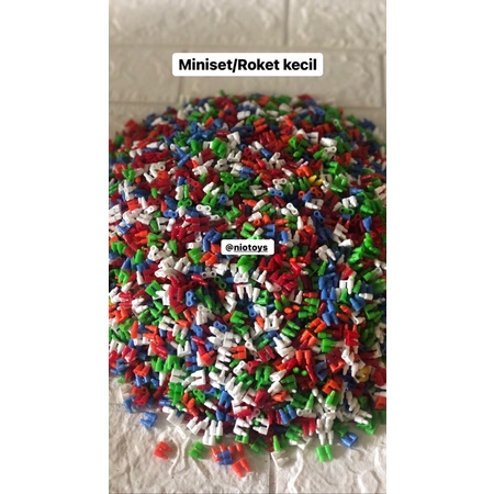 Jual Lego jadul kiloan/MINISET/ROKET IMUT/1000gr/1kg/mainan edukasi ...