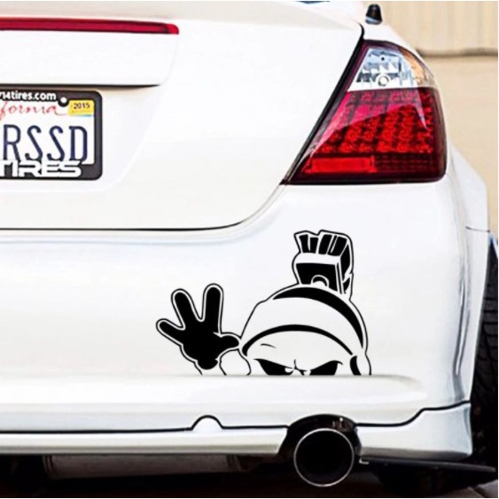 Jual stiker sticker mobil stiker alien stiker keren stiker anime ...