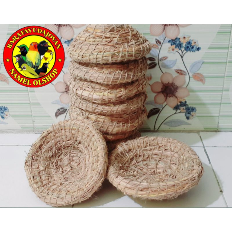 Jual SARANG BURUNG JERAMI TARANGAN BURUNG DAMEN MODEL JERAMI UKURAN ...