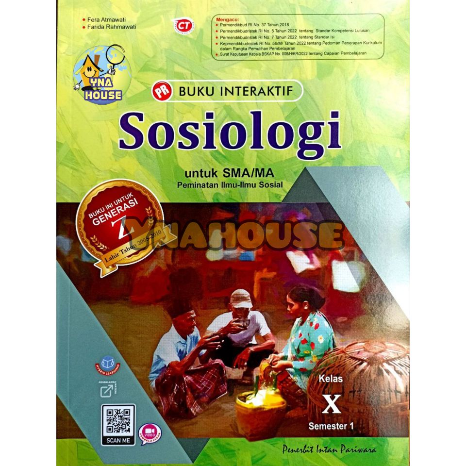 Jual Buku LKS PR Interaktif Intan Pariwara SMA/MA Kelas X/10 Semester 1 Tahun 2022 - 2023, Kur ...