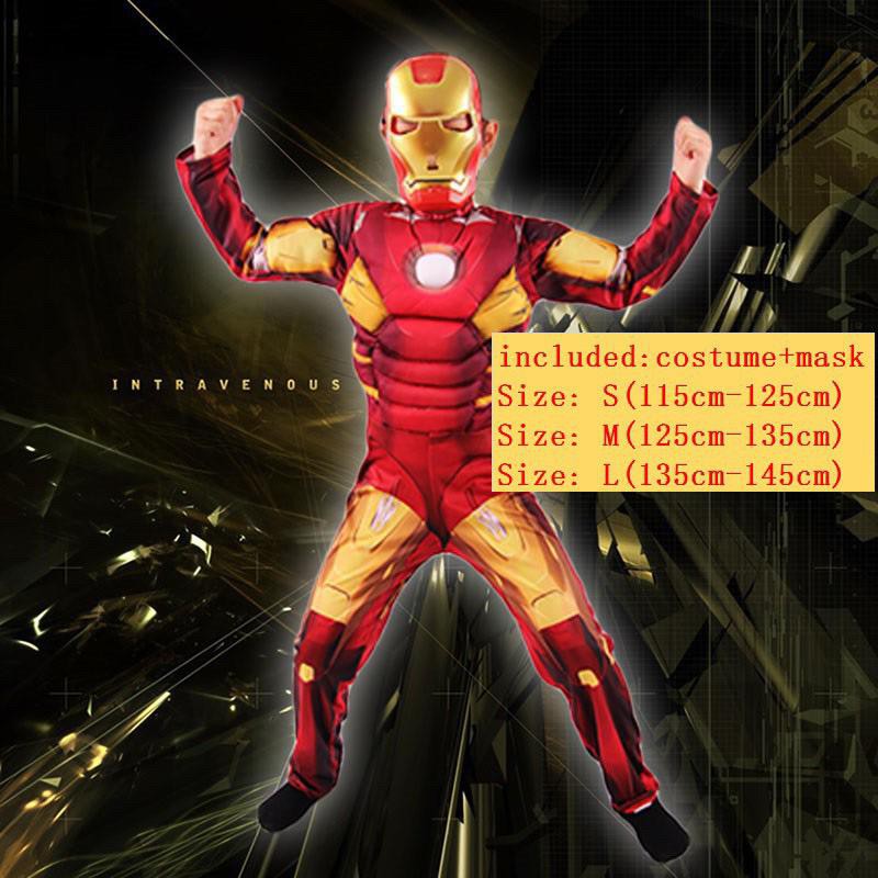 Jual Kostum iron man anak costume ironman costum cosplay custom ...