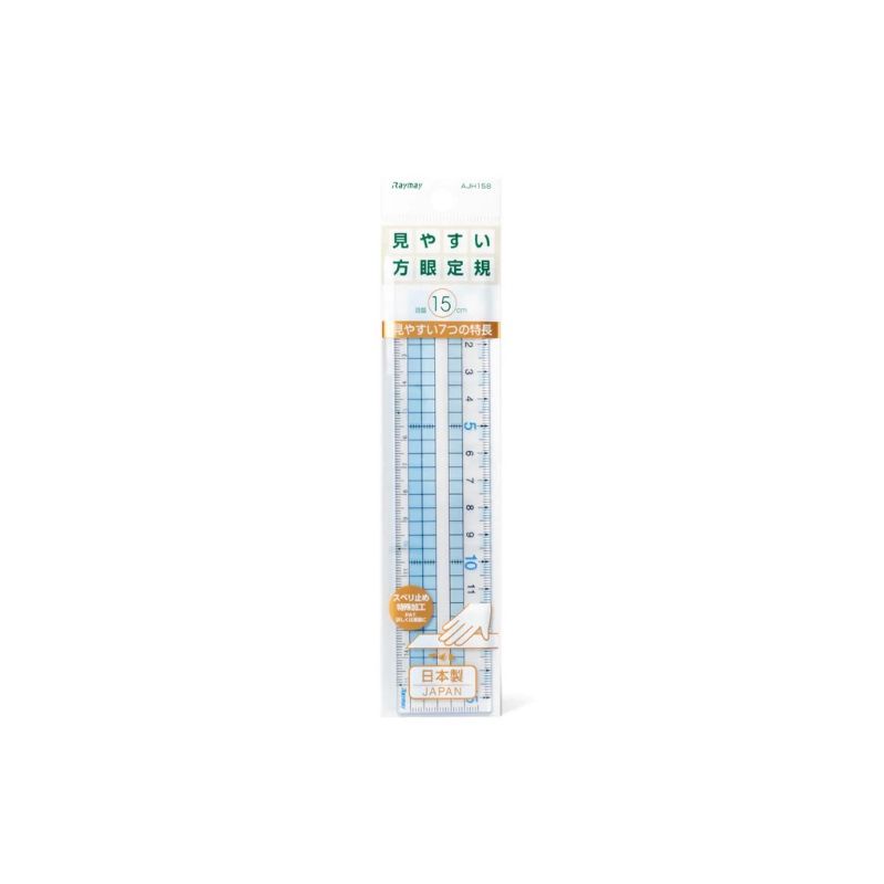 Jual Raymay Grid Ruler 15cm Penggaris Grid | Shopee Indonesia