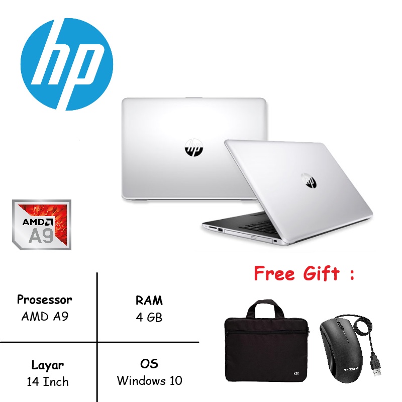 Jual Laptop HP AMD A9 Graphics Radeon r5 (laptop gaming, design, model ...