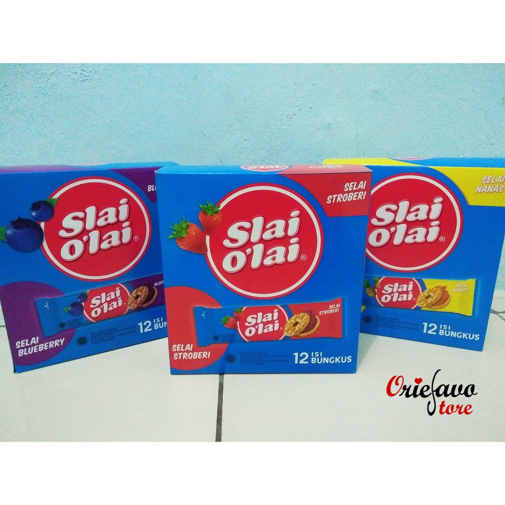 Jual Biskuit Slai Olai (1 Box Isi 10 Pcs @ 32 gr) | Shopee Indonesia