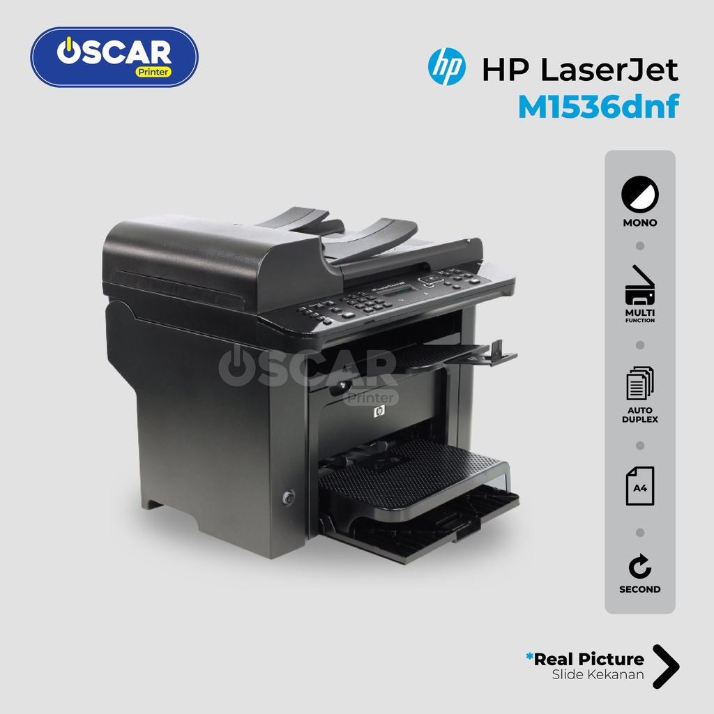 Jual Mesin Fotocopy Mini Printer HP LaserJet MFP M1536 dnf Mono| Print ...