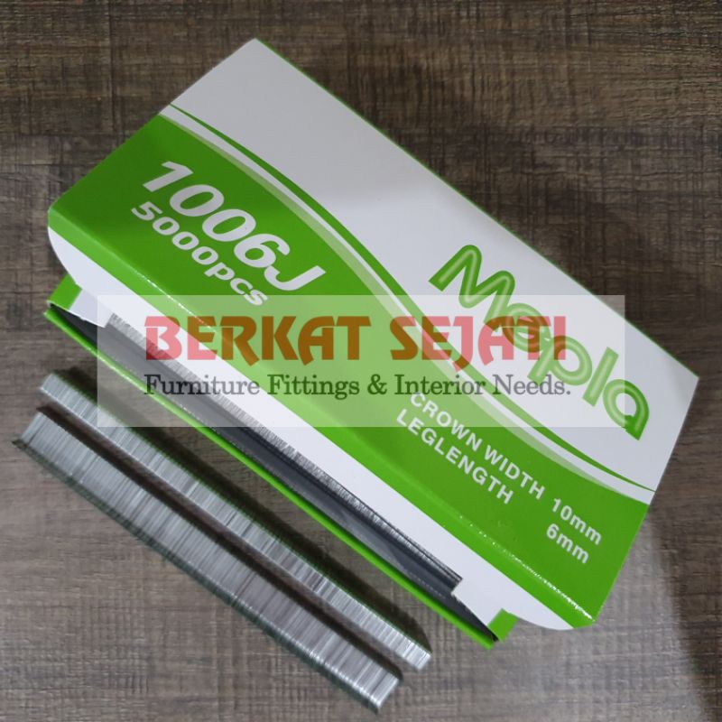 Jual 5000 PCS Isi Staples Tembak Angin 1006J / 1006 J / 6 MM / 6MM ...