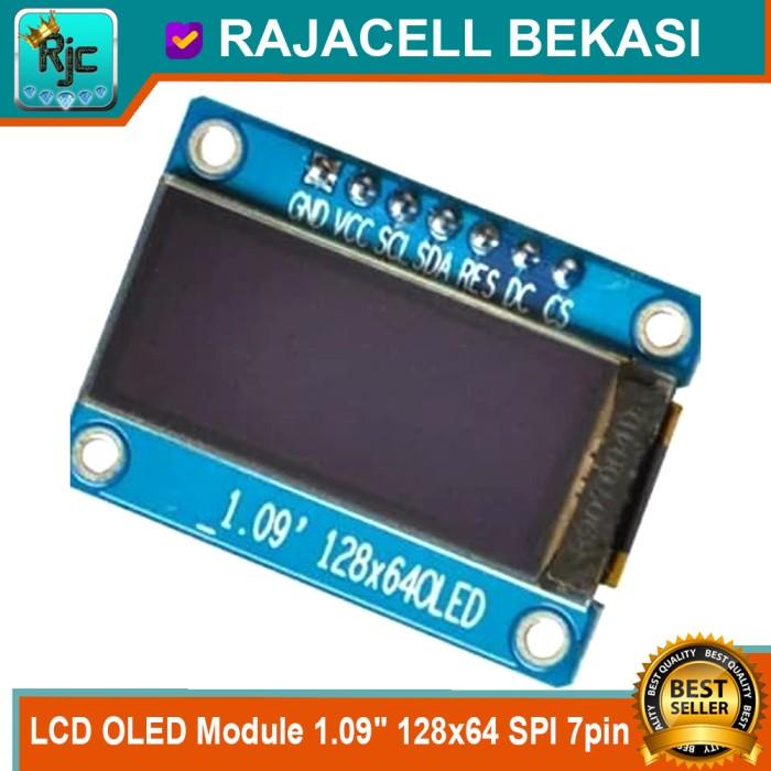 Jual Huin | Lcd Oled Module 1.09" 128X64 Spi 7Pin Ch1115 For Arduino ...