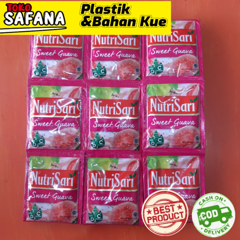 Jual NUTRISARI JAMBU SWEET GUAVA 11gram ISI 10sachet | Shopee Indonesia