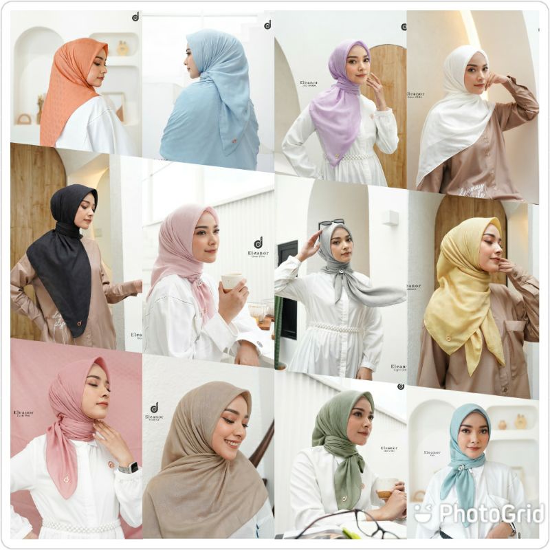 Jual JILBAB DEENAY ELEANOR WHITE LILY LEMON CURRY FOREST NATURAL LILAC ...