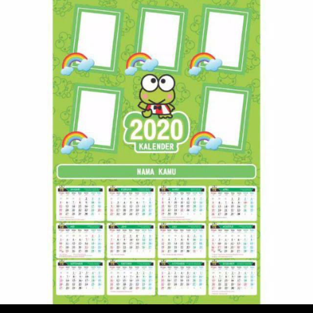 Jual Kalender 2020 karakter/ kalender foto | Shopee Indonesia