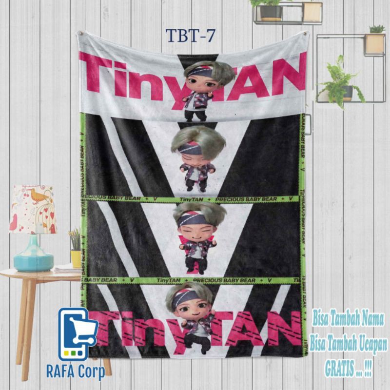 Jual All member BTS tinytan - selimut BTS tinytan - BTS edisi tinytan ...