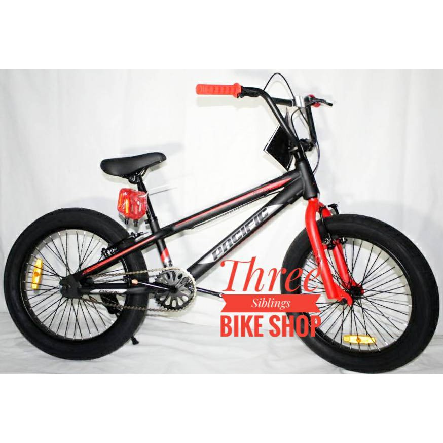 Jual SEPEDA DEWASA BMX PACIFIC HOTSHOT XCR 6.0 20 INCH WARNA HITAM MERAH | Shopee Indonesia