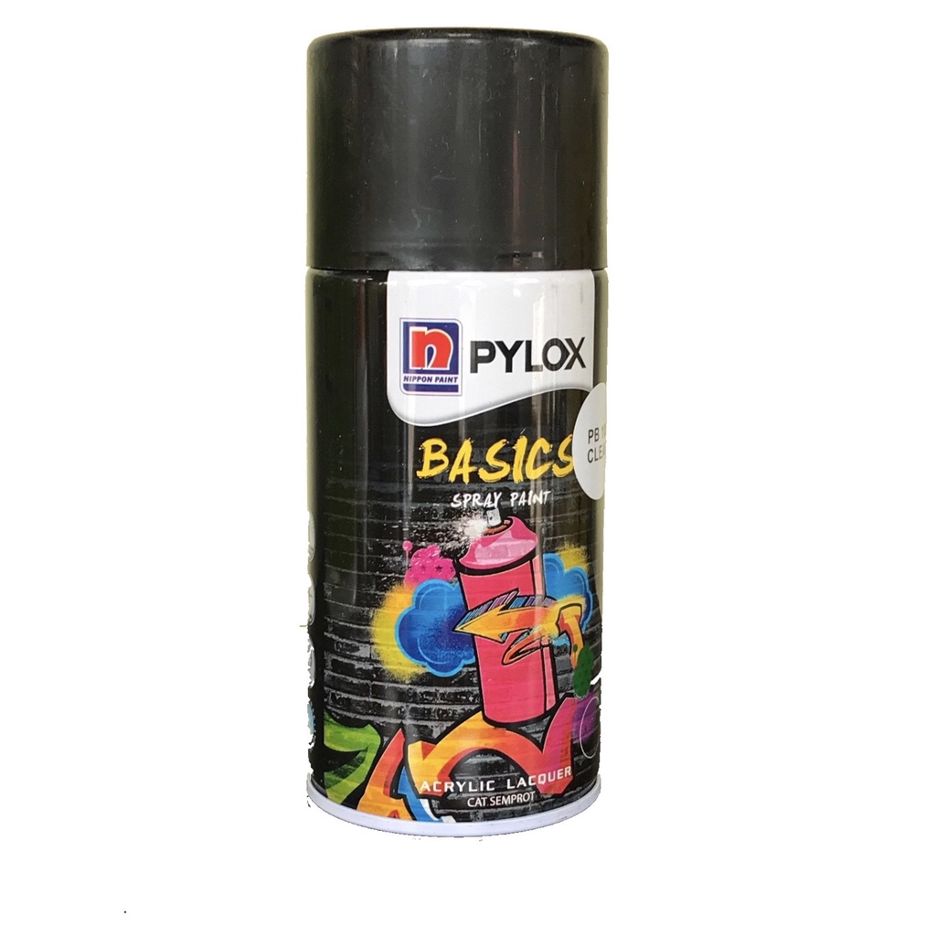 Jual Cat Semprot Motor dan Mobil Pylox Basic Nippon Paint 300 CC | Shopee Indonesia