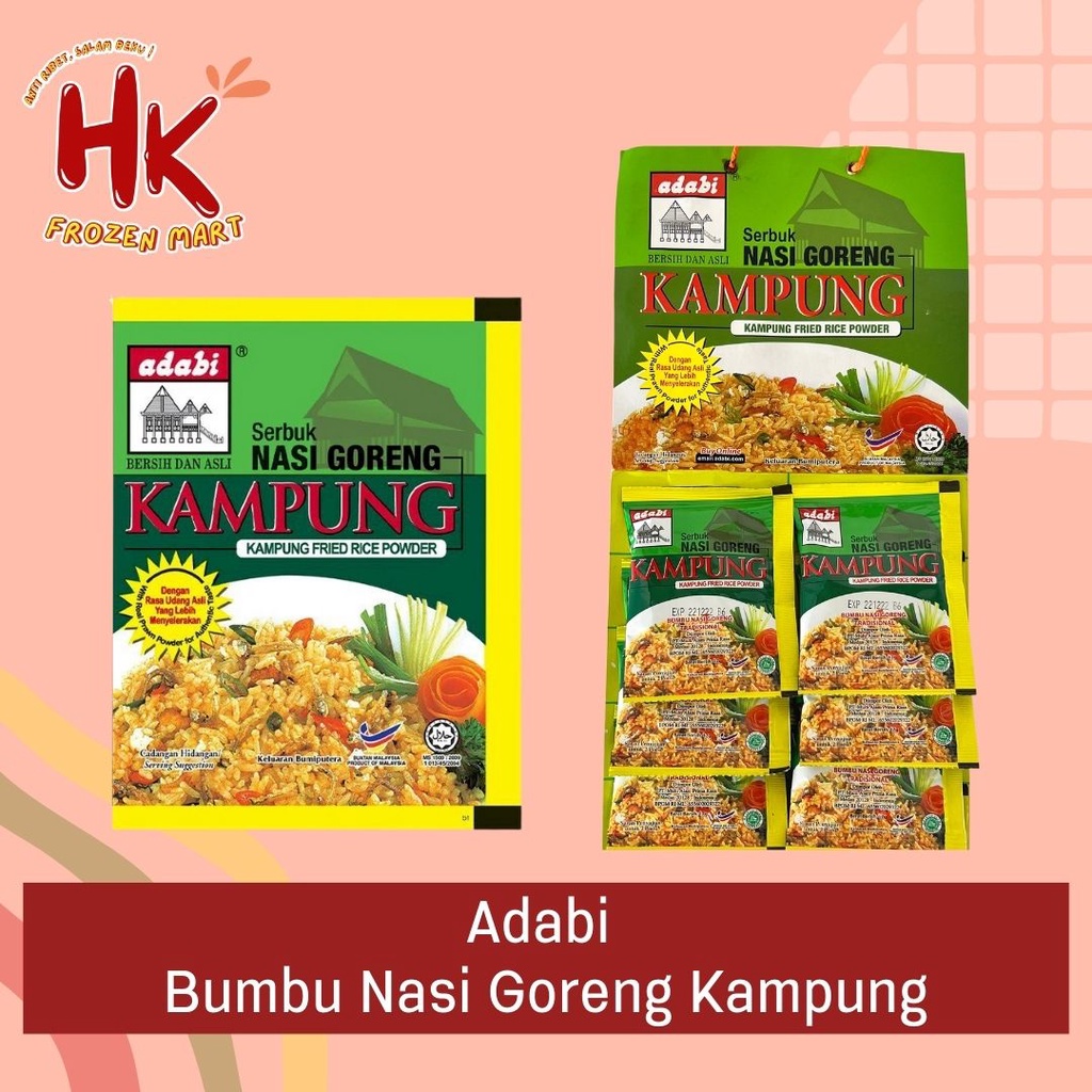 Jual Adabi Bumbu Nasi Goreng Kampung praktis serba guna siap masak ...