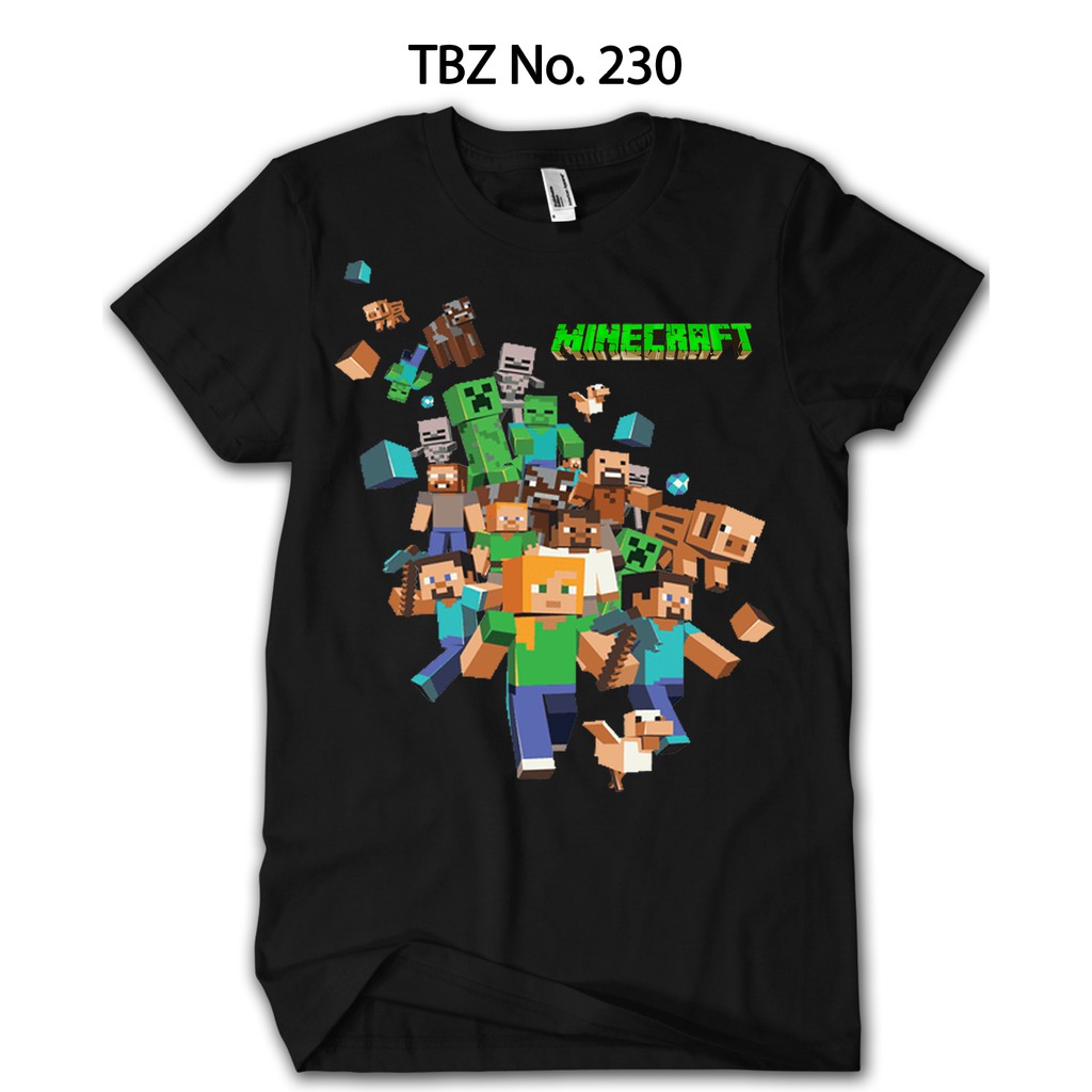 Jual Baju Minecraft Squad team DEWASA Premium Original | Shopee Indonesia