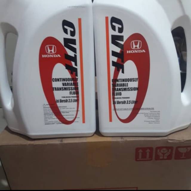 Jual oli matic honda cvtf asli honda dengan kemasan 3.5 liter | Shopee ...