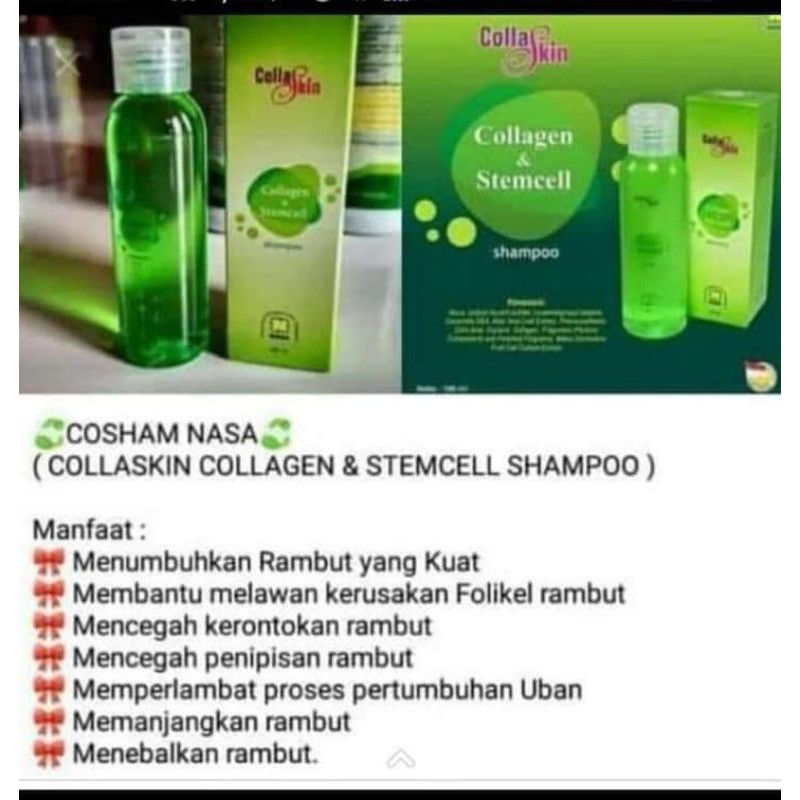 Jual Collagen Shampo Stemcell Apel | Shopee Indonesia