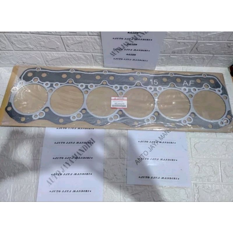 Jual Paking head deksel gasket cylinder head fuso 6D16 Graphite | Shopee Indonesia