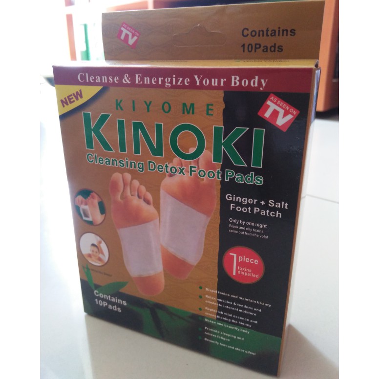 Jual KINOKI GOLD DETOX FOOD PAD/KOYO PENYERAP RACUN DALAM TUBUH ISI 10 ...