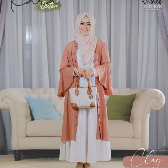Jual Jual Kara Outer Original Aden Hijab Outer - Warna Lainnya Limited | Shopee Indonesia