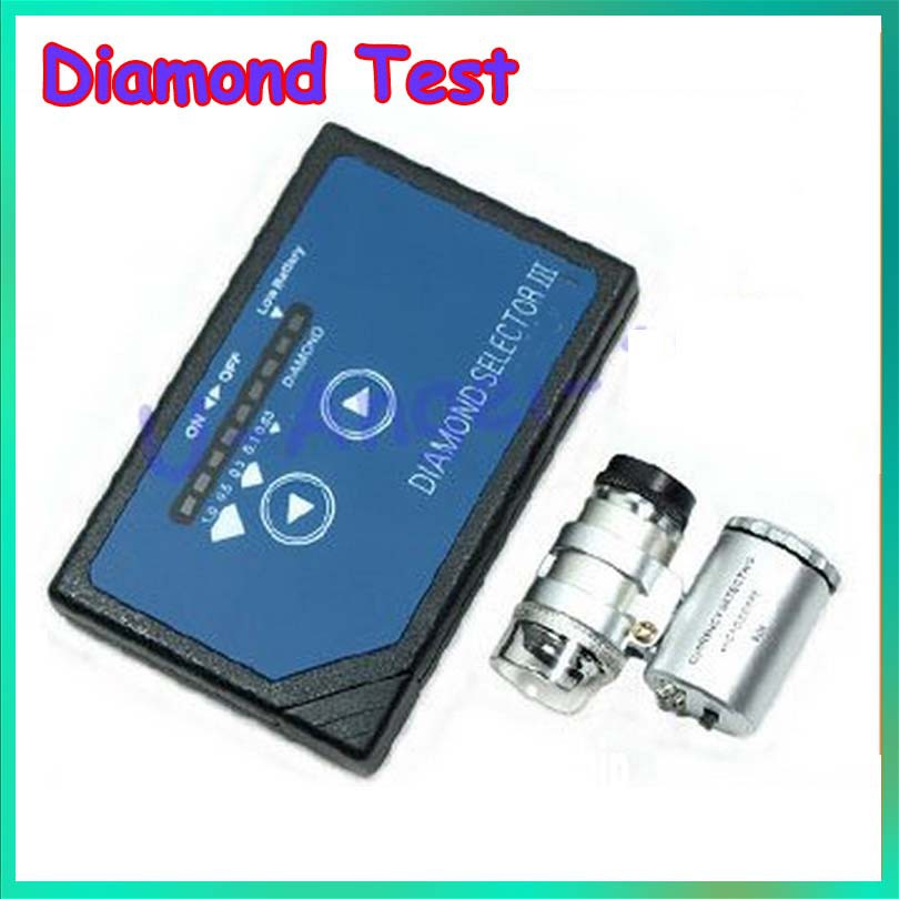 Jual Diamond Selector III + Loupe 60x Zoom with LED - PAKET Lengkap ...