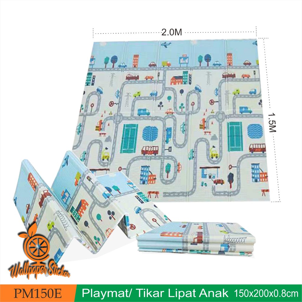 Jual Playmat Premium Lipat Tebal 1mm Double Pad | Shopee Indonesia