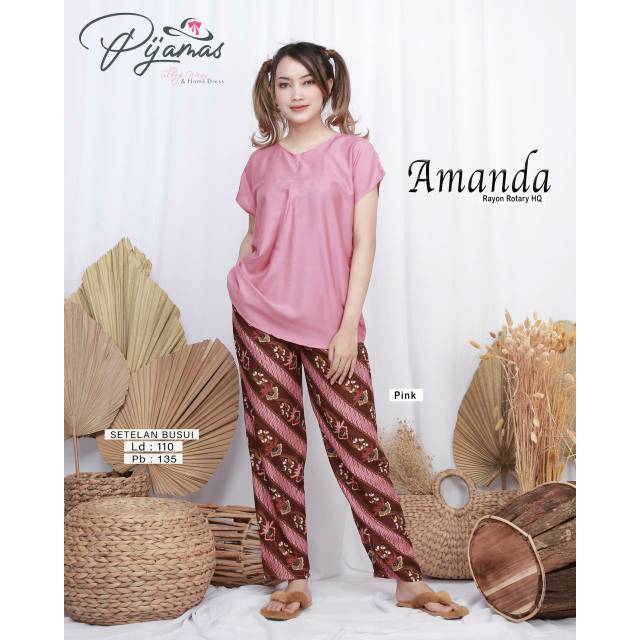 Jual SUSAN & AMANDA HOME DRESS BY PIJAMAS | Shopee Indonesia