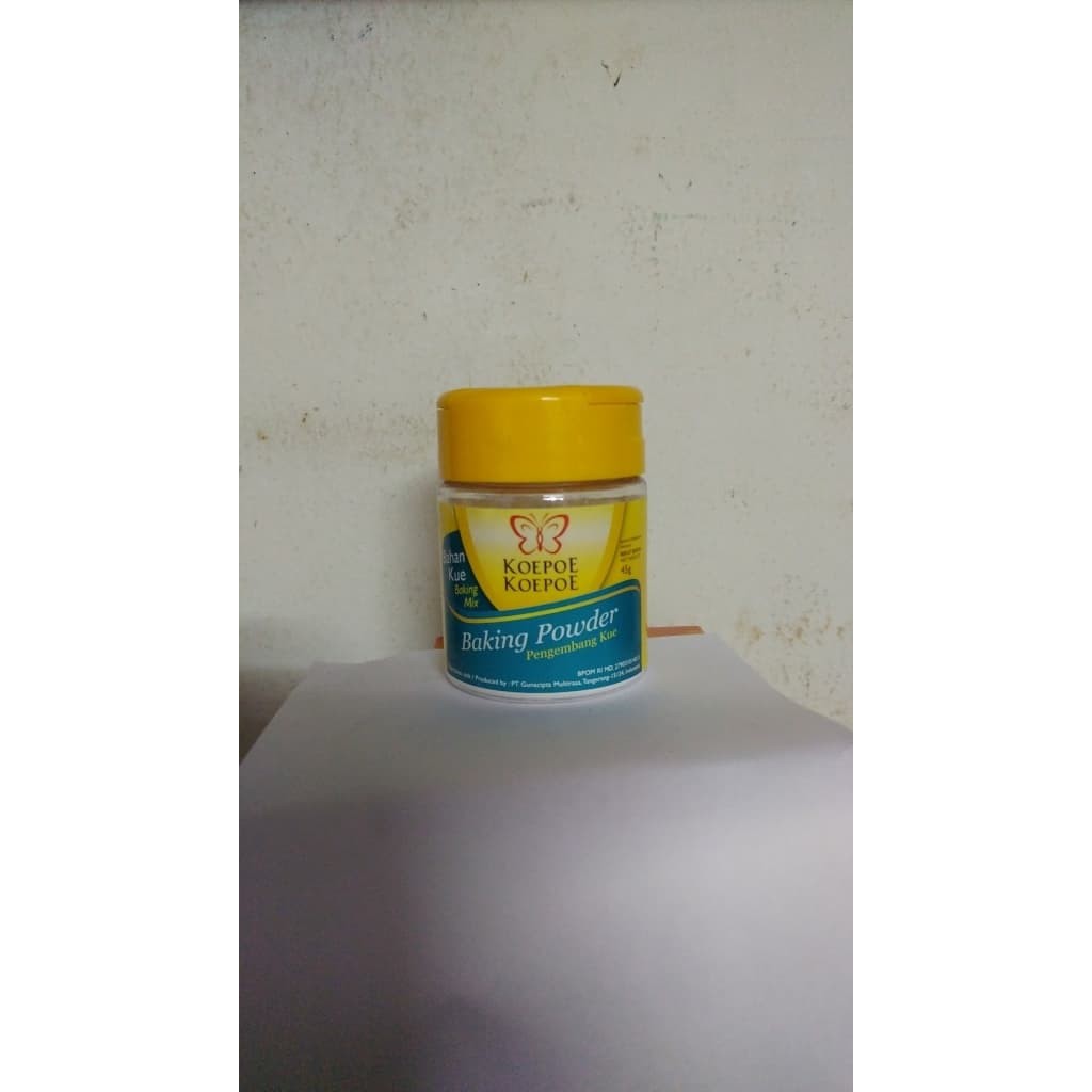 Jual kupu-kupu koepoekoepoe baking powder 45gr | Shopee Indonesia