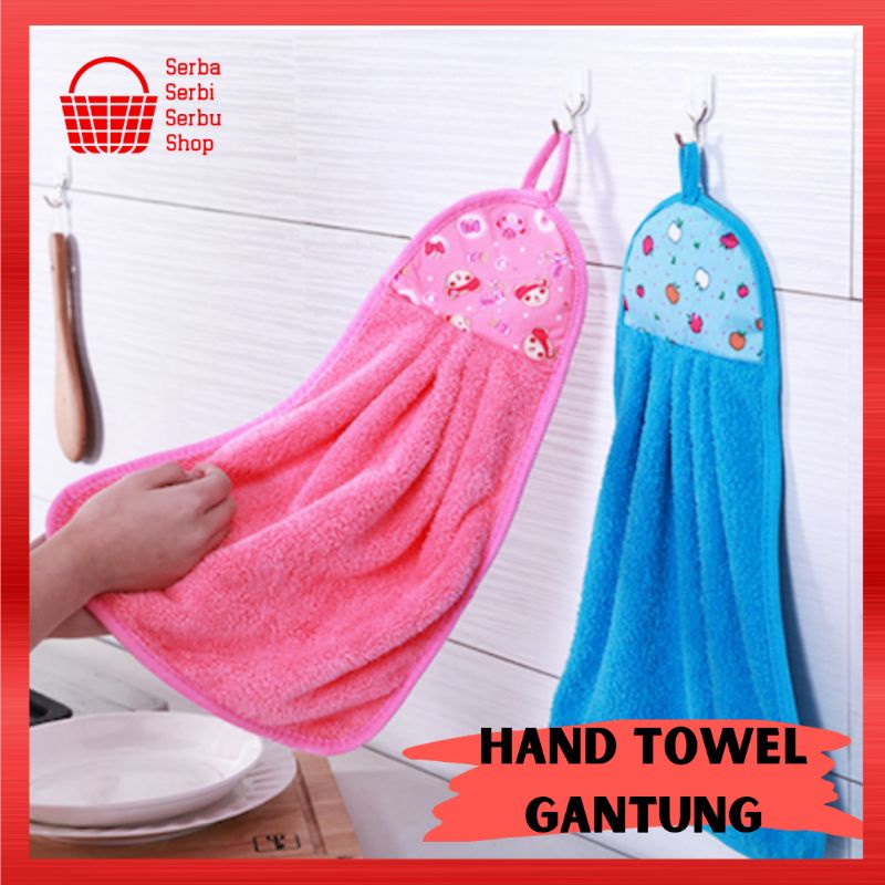 Jual LAP TANGAN HANDUK HAND TOWEL GANTUNG WASTAFEL DAPUR LAP CUCI ...