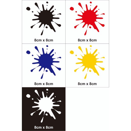 Jual Stiker/Sticker Cutting Bercak Keren | Shopee Indonesia