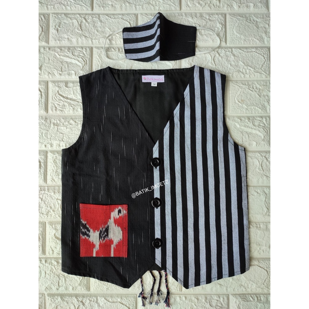 Jual Rompi Batik Anak Laki / Vest Batik Anak Laki | Shopee Indonesia