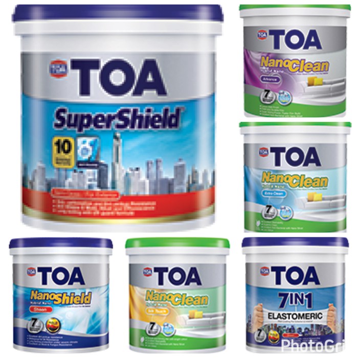 Jual Toa Cat Tembok Interior Dan Exterior High Quality | Shopee Indonesia