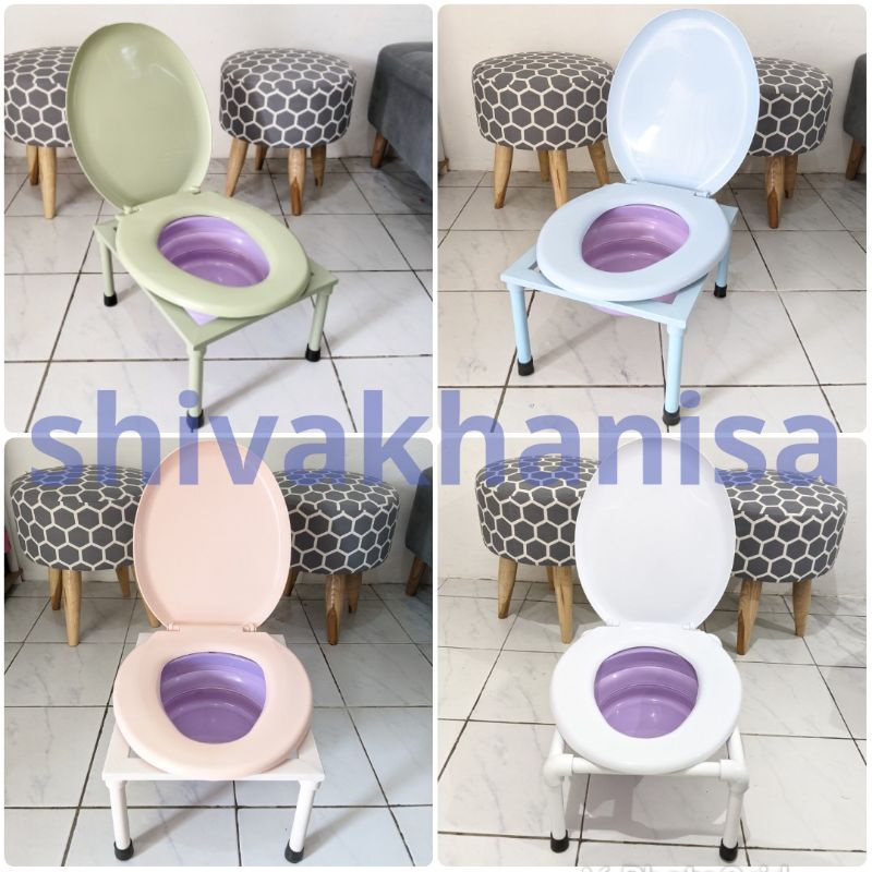 Jual Besi Kursi toilet kloset closet wc duduk jongkok seat portable ...