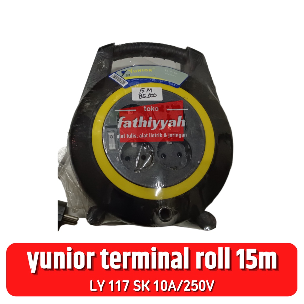 Jual LOYAL YUNIOR LY117 terminal roll stop kontak roll 15 M 4 lubang ...