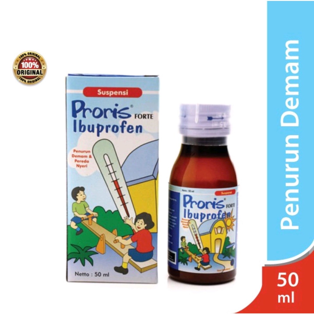 Jual Proris Forte 50 ml Rasa Strawberry - Obat Penurun Demam Anak ...