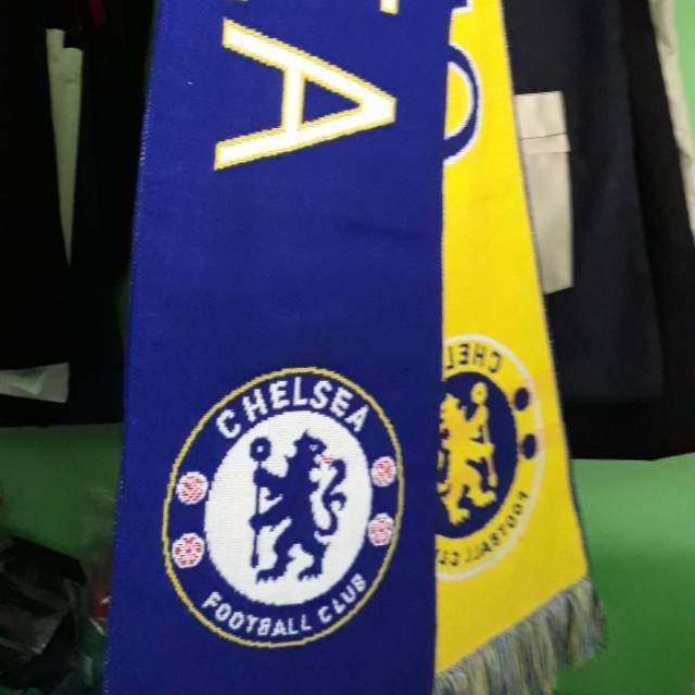 Jual Syall Chelsea 135cm x 20cm | Shopee Indonesia