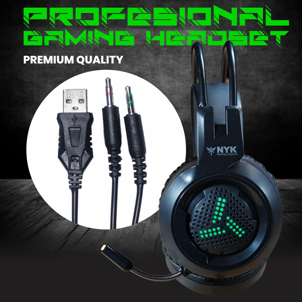 Jual NYK Nemesis Phantom Gaming Headset | Shopee Indonesia