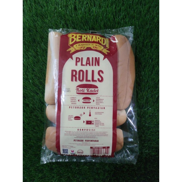 Jual Bernardi Roti Hotdog Roti kadet premium isi 6 300gr | Shopee Indonesia