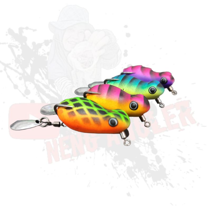 Jual SOFROG 3,3 dari NBM LURE, umpan memancing CASTING GABUS TOMAN ...