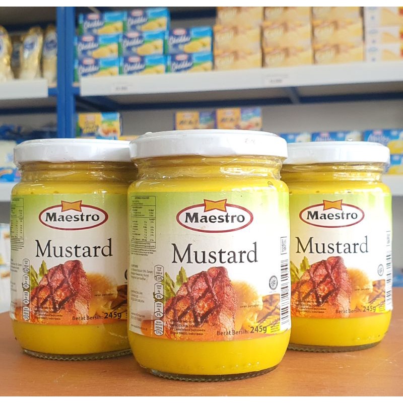 Jual Maestro Mustard 245Gr / Saus Mustard Maestro 245Gr | Shopee Indonesia