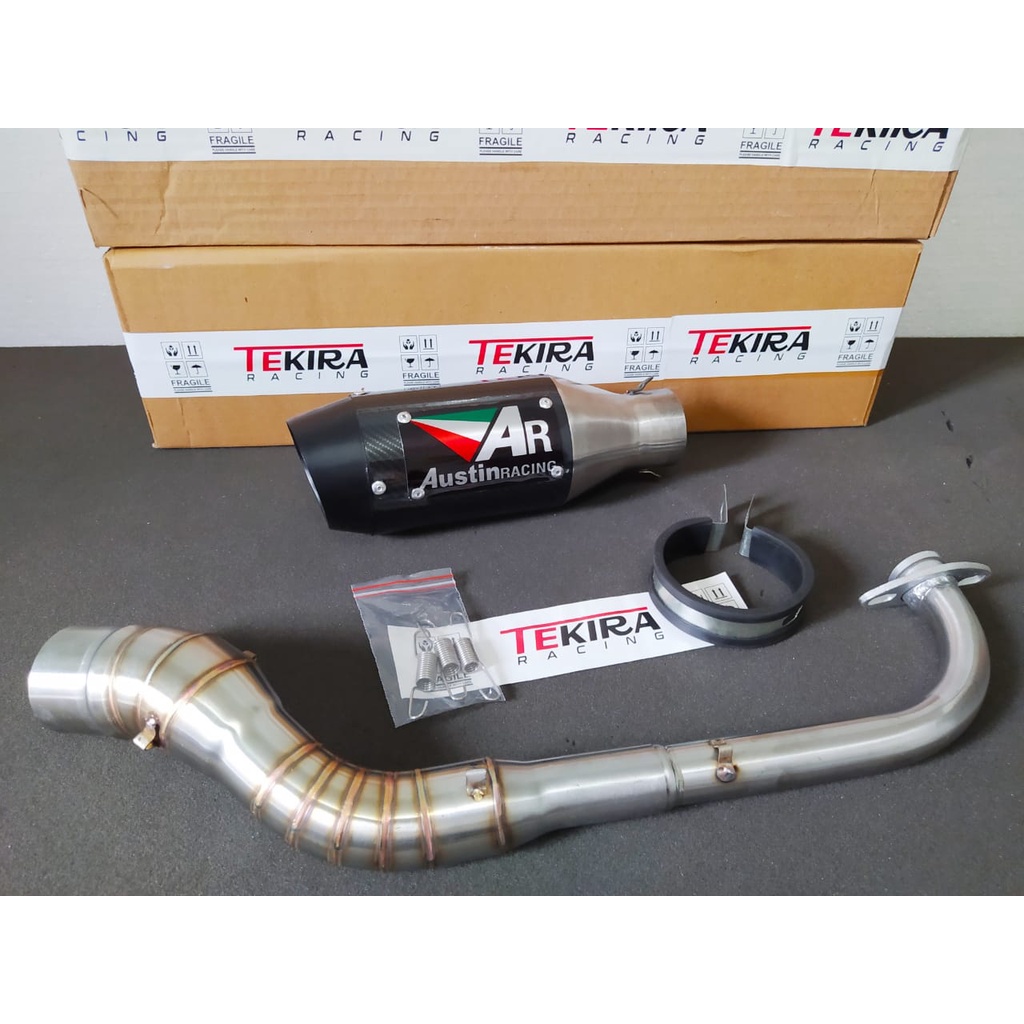 Jual Knalpot AR Austin Racing GP1 GP1R Carbon Full System All New Vario ...