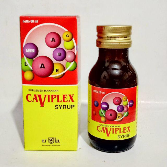 Jual CAVIPLEX SYR 60ML BOTOL (ERELA) | Shopee Indonesia