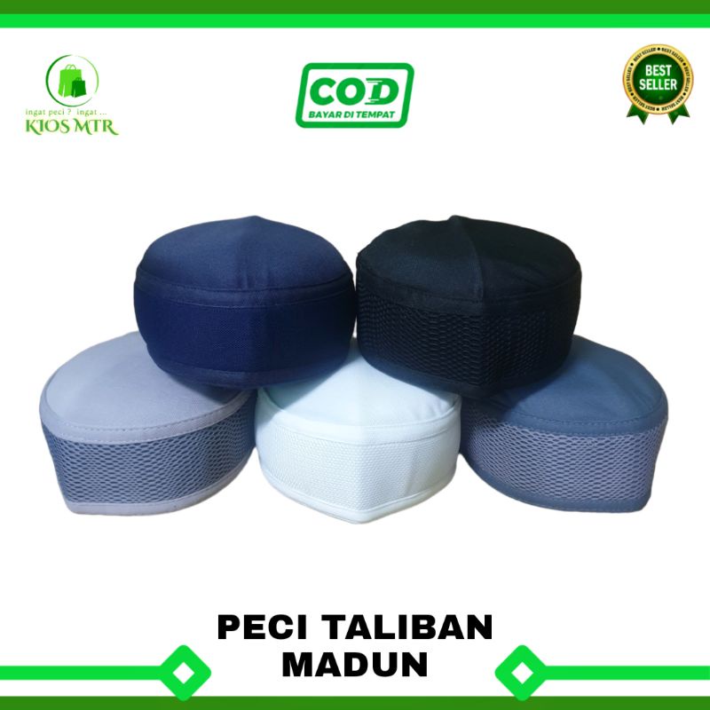 Jual Peci haji Taliban Madun murah , kopiah madun , songkok , peci ...