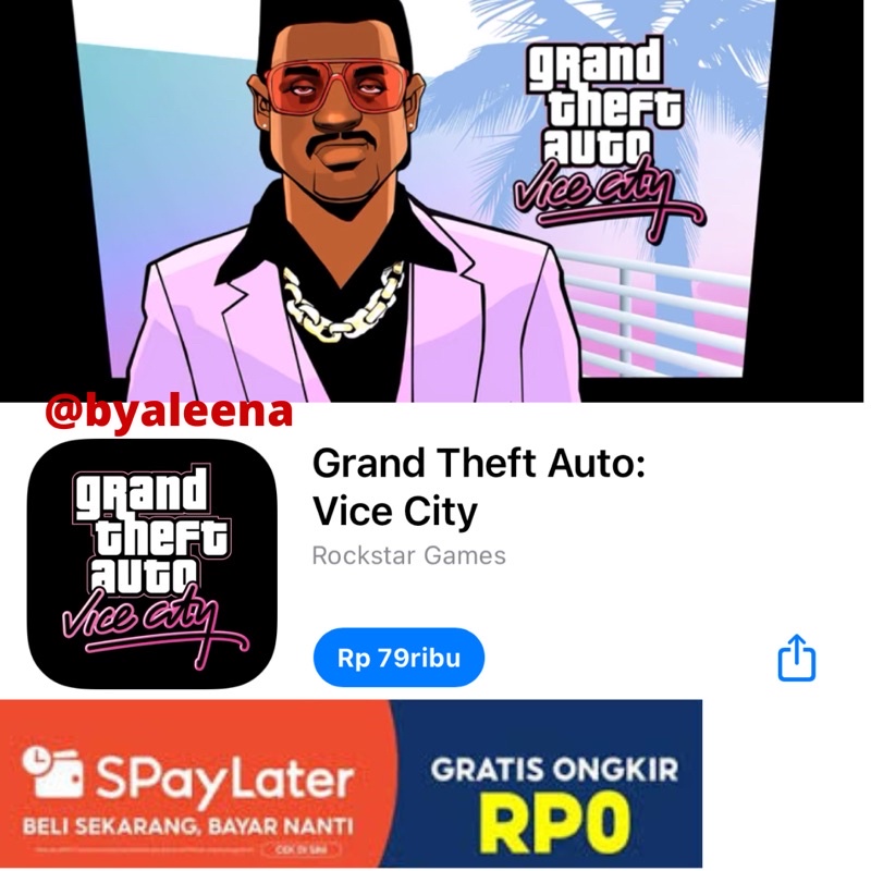 Jual GTA VICE CITY IOS | Shopee Indonesia