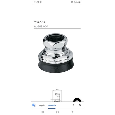 Jual INLET SPUD merk toto | Shopee Indonesia