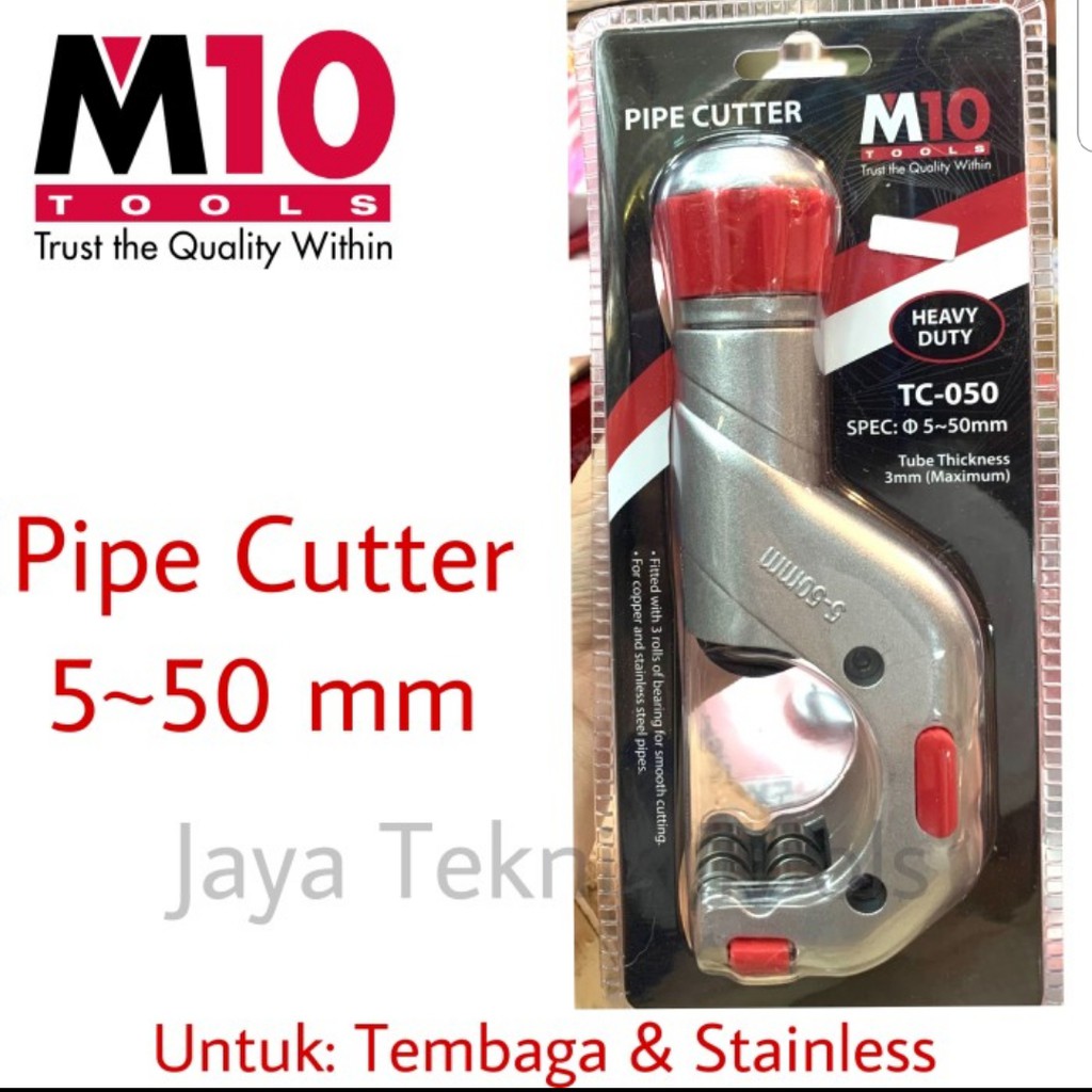 Jual Pipe Cutter M10 Heavy Duty Pemotong Pipa Tembaga Stainless Tube ...