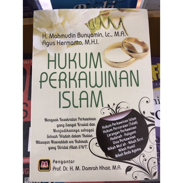 Jual HUKUM PERKAWINAN ISLAM | Shopee Indonesia